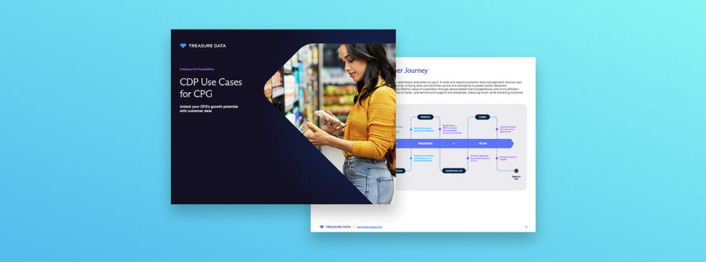 Treasure Data CDP Use Cases for CPG - Treasure Data