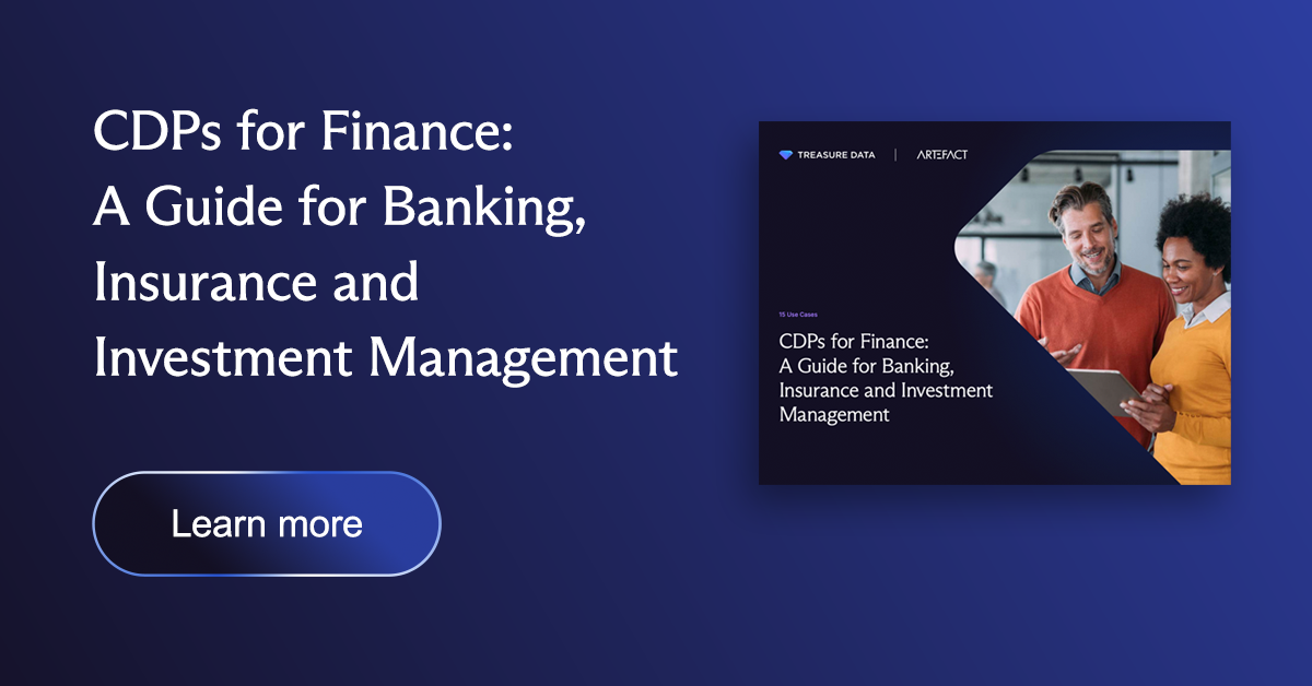 15 CDP Use Cases for Financial Services - Treasure Data