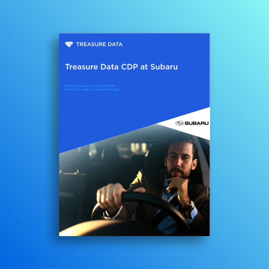 Subaru Data-Driven Marketing Case Study - Treasure Data