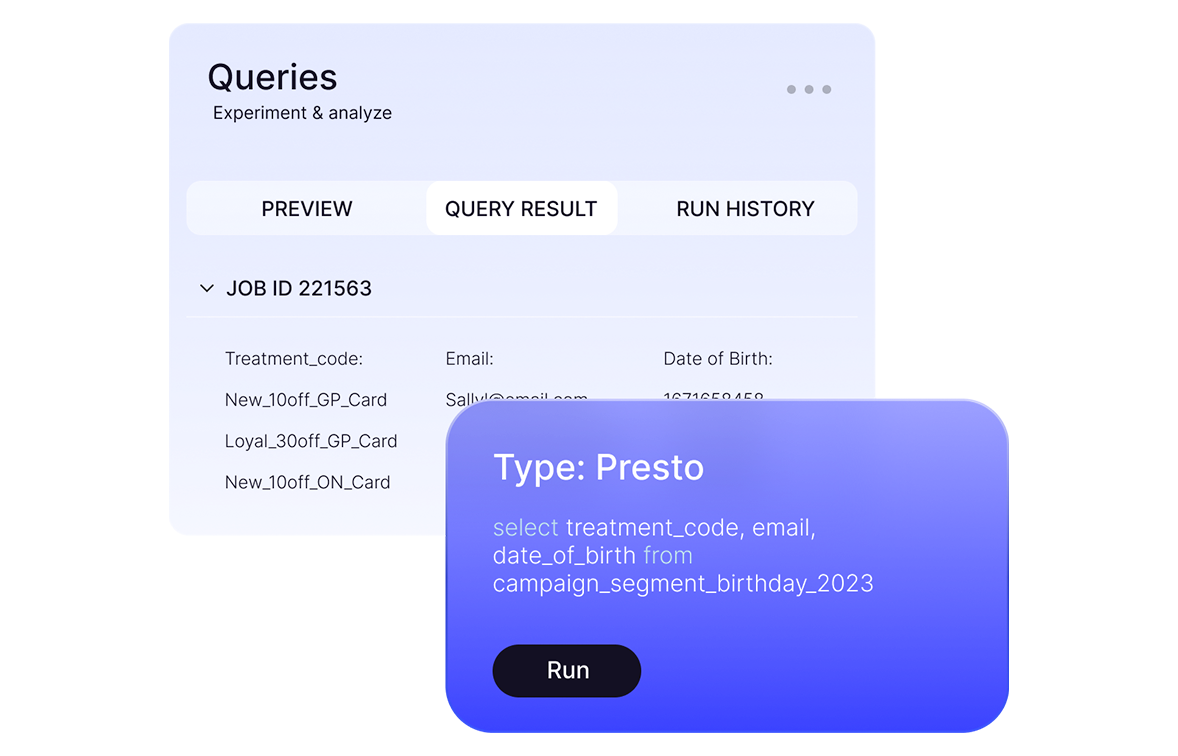 Marketing Optimization & Experimentation - Treasure Data