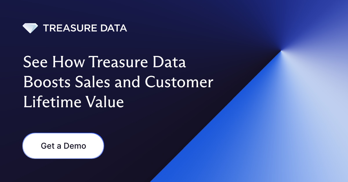 CDP Demo for Marketing, Sales & Service - Treasure Data